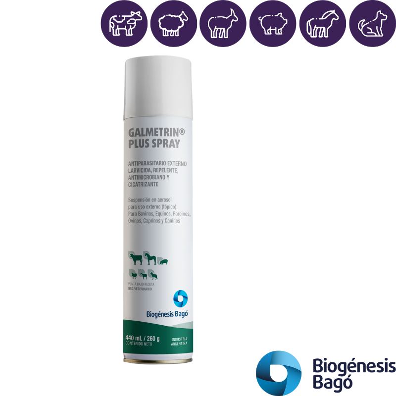 GALMETRIN PLUS SPRAY X 440 ML.